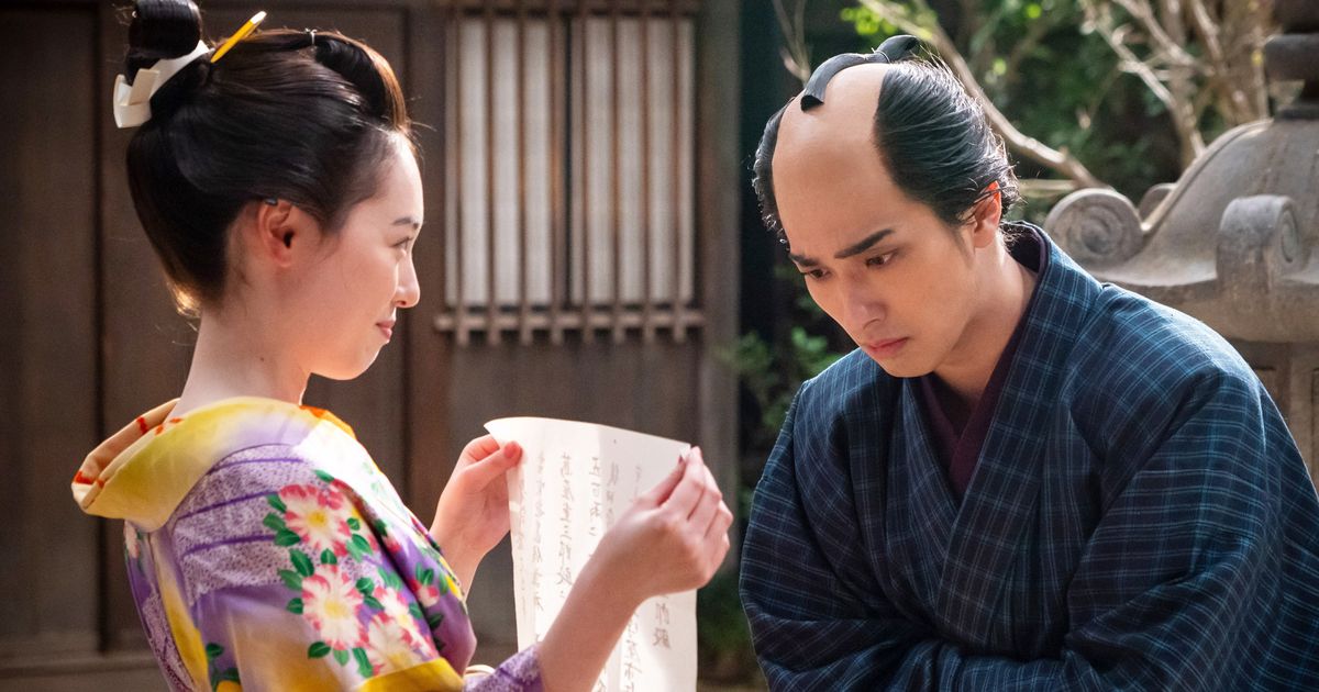 誰袖（福原遥）が蔦重（横浜流星）に…大河ドラマ「べらぼう～蔦重栄華乃夢噺～」第19回：フォトギャラリー｜シネマトゥデイ