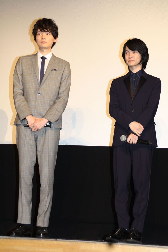 神木隆之介＆古川雄輝が仲良しぶりを見せつける 映画『太陽』完成披露試写会フォトギャラリー｜シネマトゥデイ